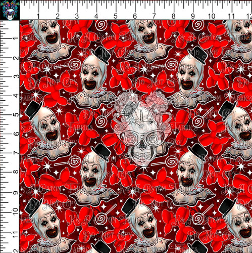 Hex Horror - Terrifier Bright | K&A Custom Fabrics