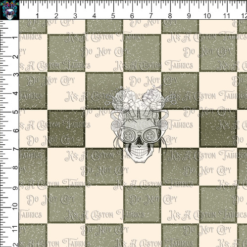 Woodland Royalty Checks | K&A Custom Fabrics