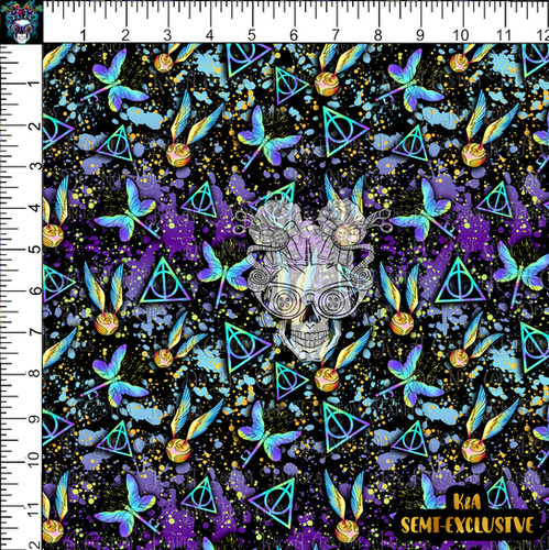 HP Neon Hallow Keys | K&A Custom Fabrics