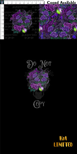 Inspired Villains-Horned Villainess Clothing Panel | K&A Custom Fabrics