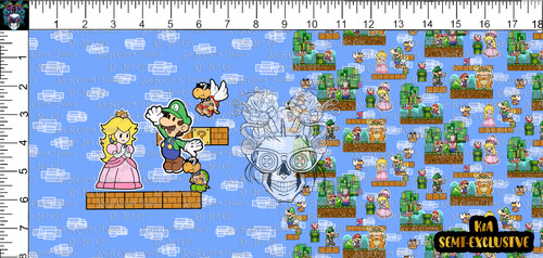 Super Paper Bro-Green Bro DP | K&A Custom Fabrics