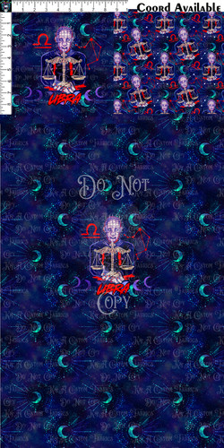 Hex Astrology - Libra Clothing Panel | K&A Custom Fabrics