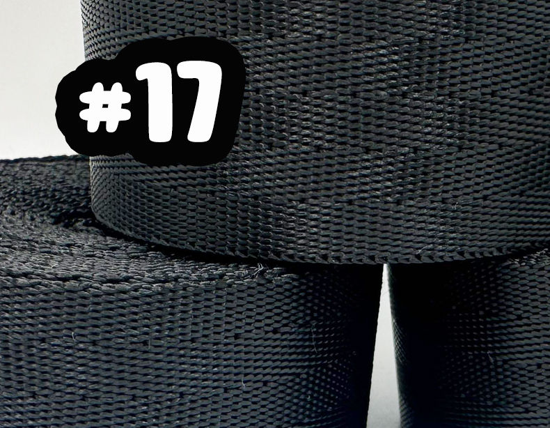 #17 Black Webbing | K&A Custom Fabrics