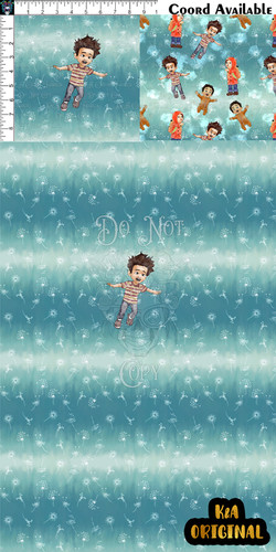 Float Stripes Clothing Panel | K&A Custom Fabrics