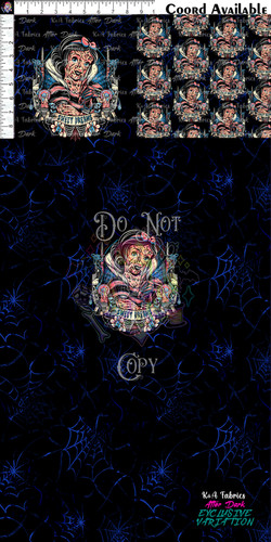 Horror Royalty-Nightmare Clothing Panel | K&A Custom Fabrics