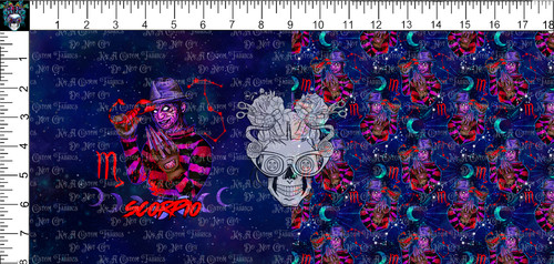 Hex Astrology - Scorpio DP | K&A Custom Fabrics