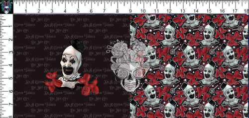 Hex Horror - Terrifier Dark DP | K&A Custom Fabrics