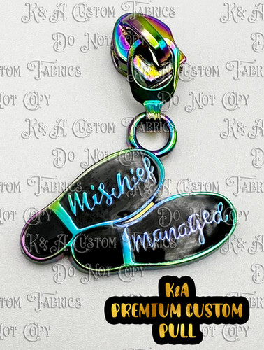 HP Feet Enamel Pull | K&A Custom Fabrics