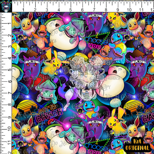 Retro Pokes | K&A Custom Fabrics