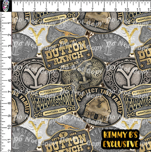 Y Ranch Buckles | K&A Custom Fabrics
