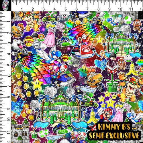 Rainbow Racers Galaxy | K&A Custom Fabrics