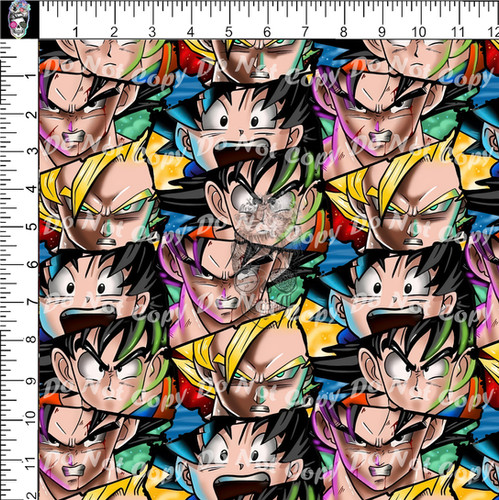 DBZ Mashup | K&A Custom Fabrics