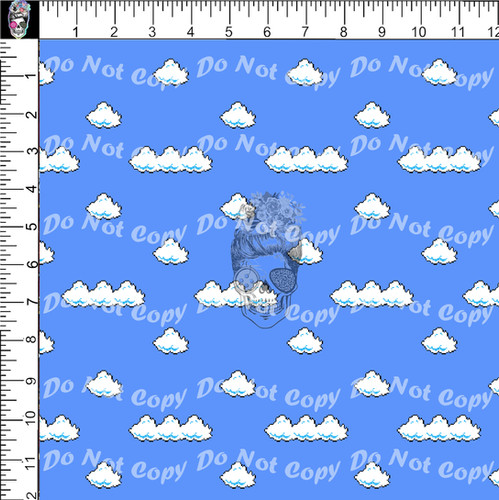 Mario Clouds | K&A Custom Fabrics