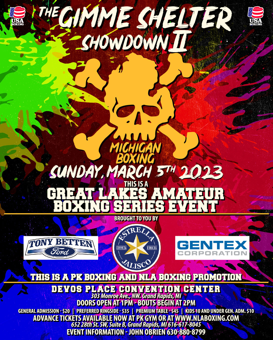 Gimme Shelter Showdown II | Prokarate Pk Boxin