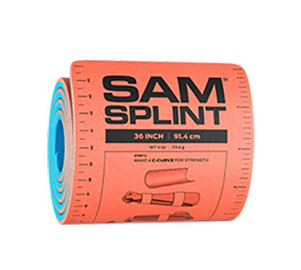 SAM SPLINT "36 INCH ROLL - Orange/Blue | ALL SOLUTIONS