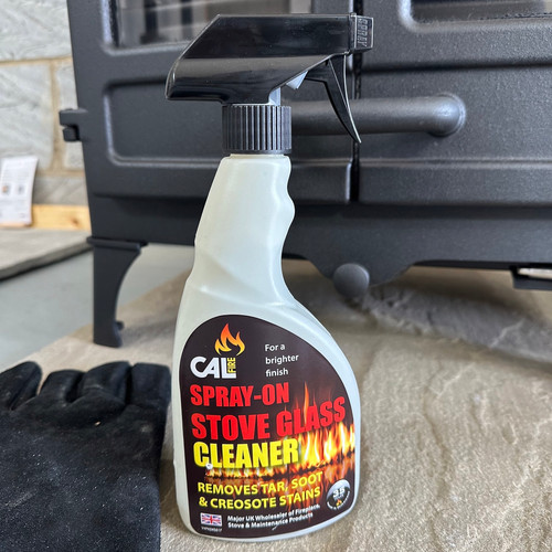Calfire Spray on Stove Glass Cleaner 500ml | Southwest Woodburners