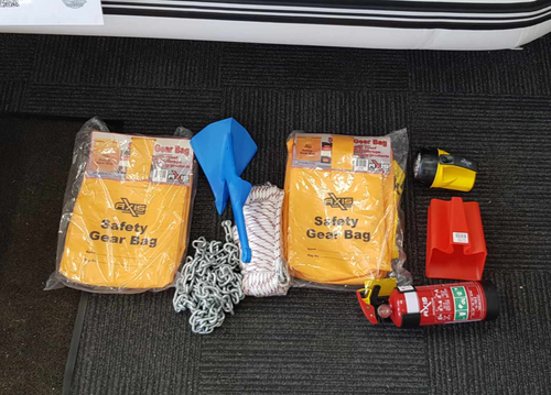 Inflatable boat safety kit | Rubberducky