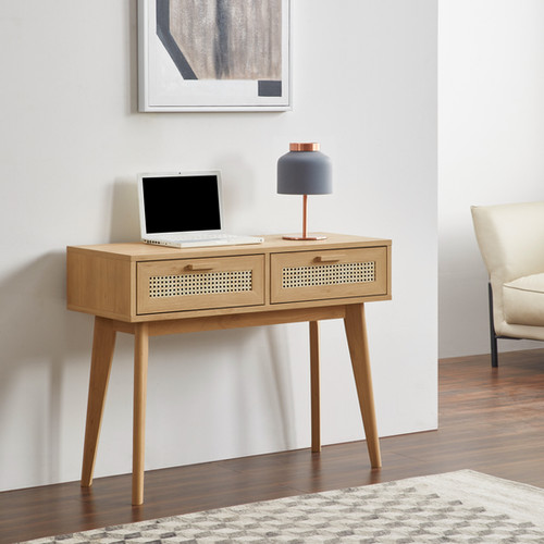Natural Rattan Console Table | Good Luck Furniture