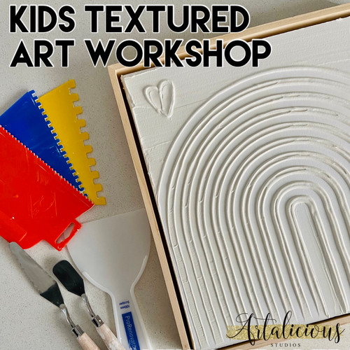 KIDS TEXTURED ART WORKSHOP | Artalicious