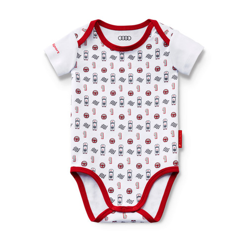 Audi Sport Body Babys White (3 a 6 meses) | Audi CenterEsmeralda