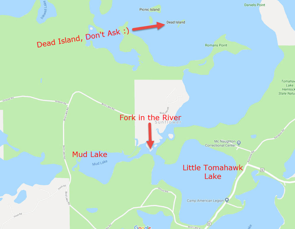 A Trip on the Minocqua Chain of Lakes