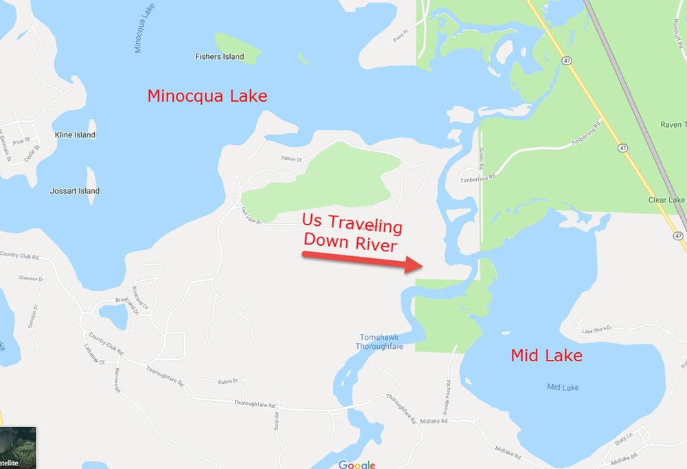 A Trip on the Minocqua Chain of Lakes