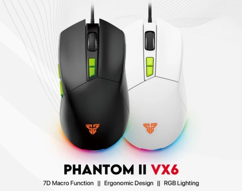 Fantech PHANTOM II VX6 Mouse Gaming Macro RGB | Rumah PC