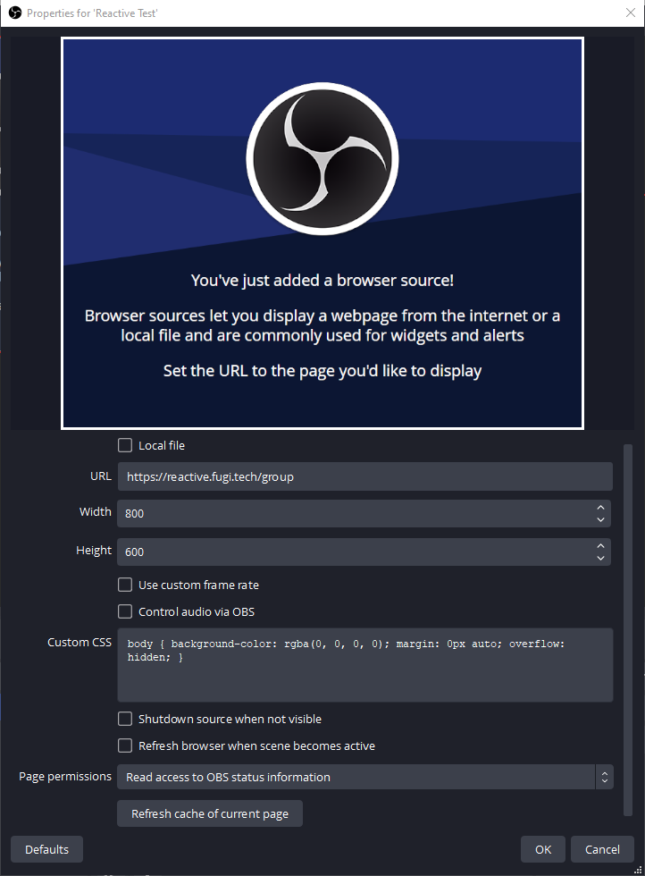 Guide: Fugitech - Reactive For Users and Streamers