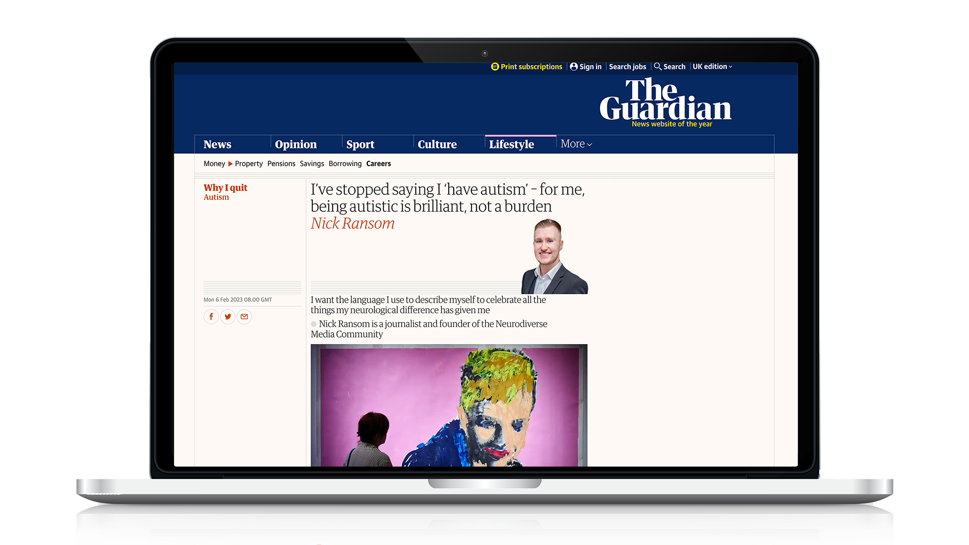 Nick Ransom | Published in The Guardian as I reflect on language and ...