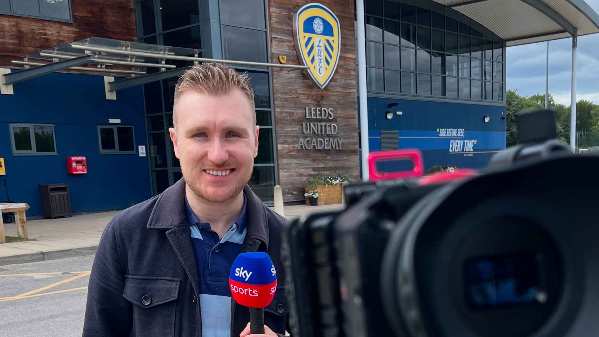 Nick Ransom | A trip to Leeds to visit manager Daniel Farke for Sky ...