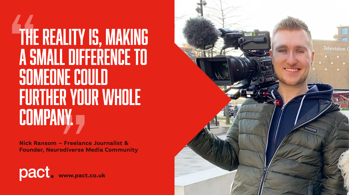 Nick Ransom | Article on impact of neurodiversity goes live on Pact website