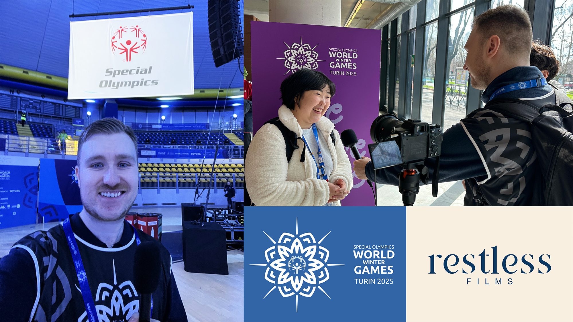 Nick Ransom | Interviews from Special Olympics in Turin broadcast ...