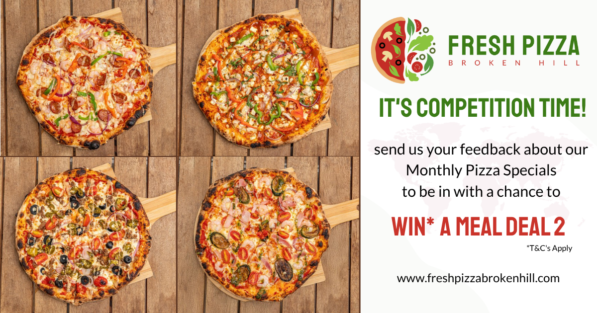 Monthly Pizza Special Competition 2025 | freshpizzabrokenhill