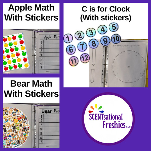 A–Z Math Sticker Activity Set | Freshies & More