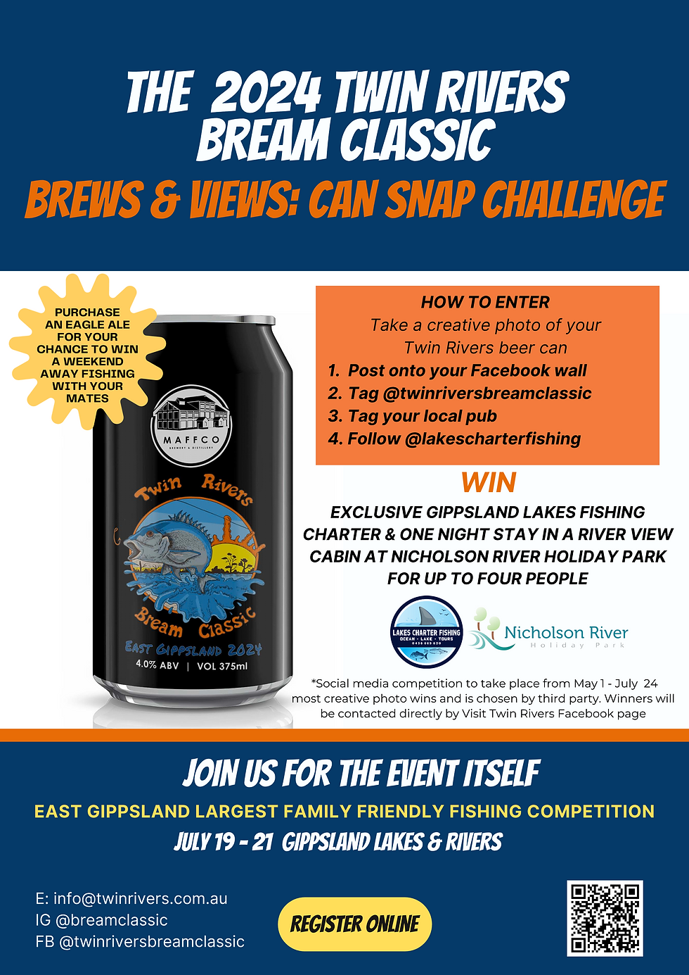 Brews & Views - can snap challenge