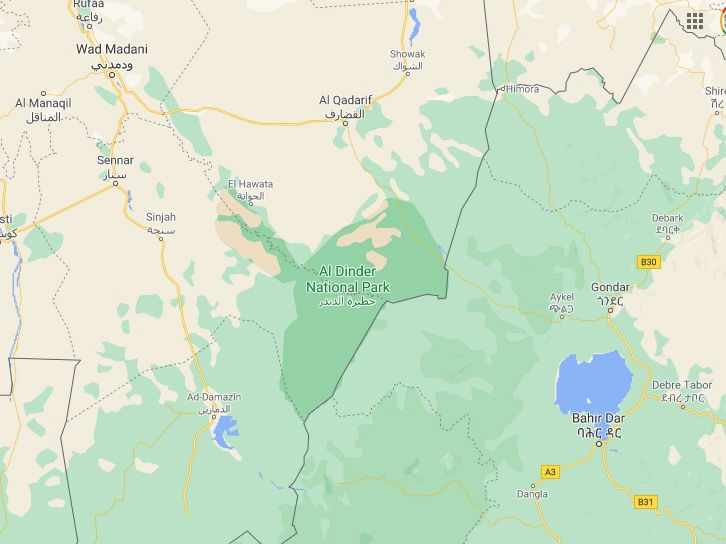 Dinder National Park, Sudan