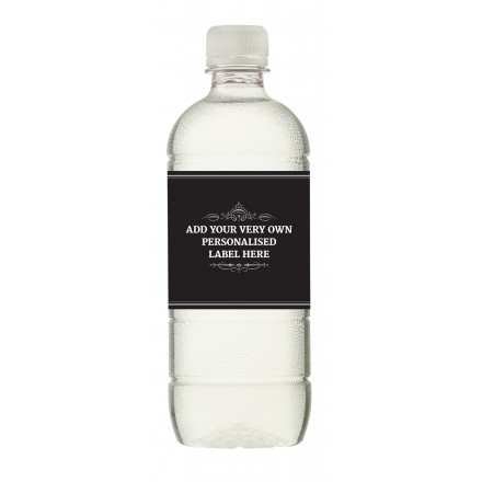 Personalised Spring Water 600ml - Clear Cap | australiaspringwater