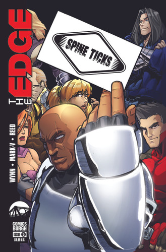 The Edge Issue Five variant | theedgecomic