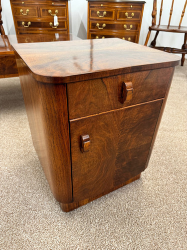 Art Deco Walnut Side Cabinet | Biddle’s Furniture