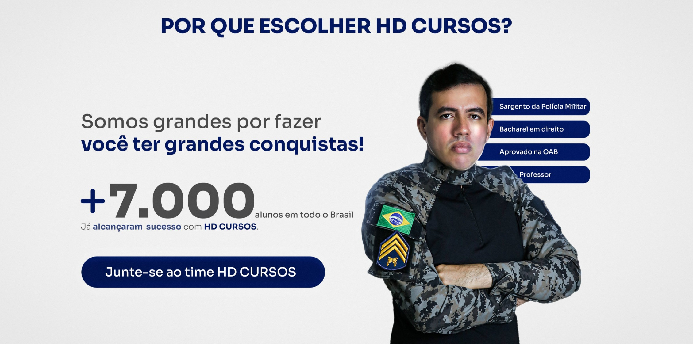 HD Cursos - Cursos preparatórios para Concursos Públicos
