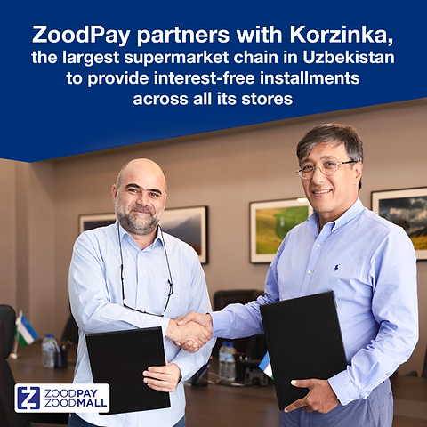 ZoodPay partners Korzinka | ZOOD
