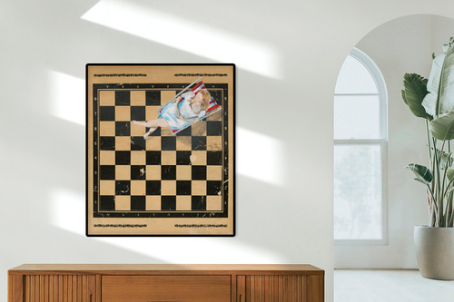 This is chess not checkers | Art by Inbal Assa