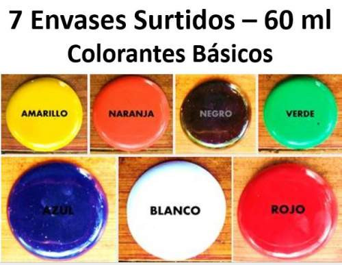Paquete Colorantes Básicos Surtidos | Pescacraft