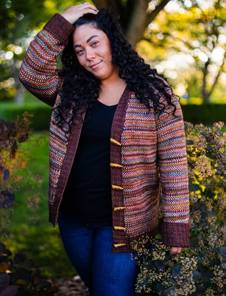 Sea Glass Cardigan | Wool & Pine Designs