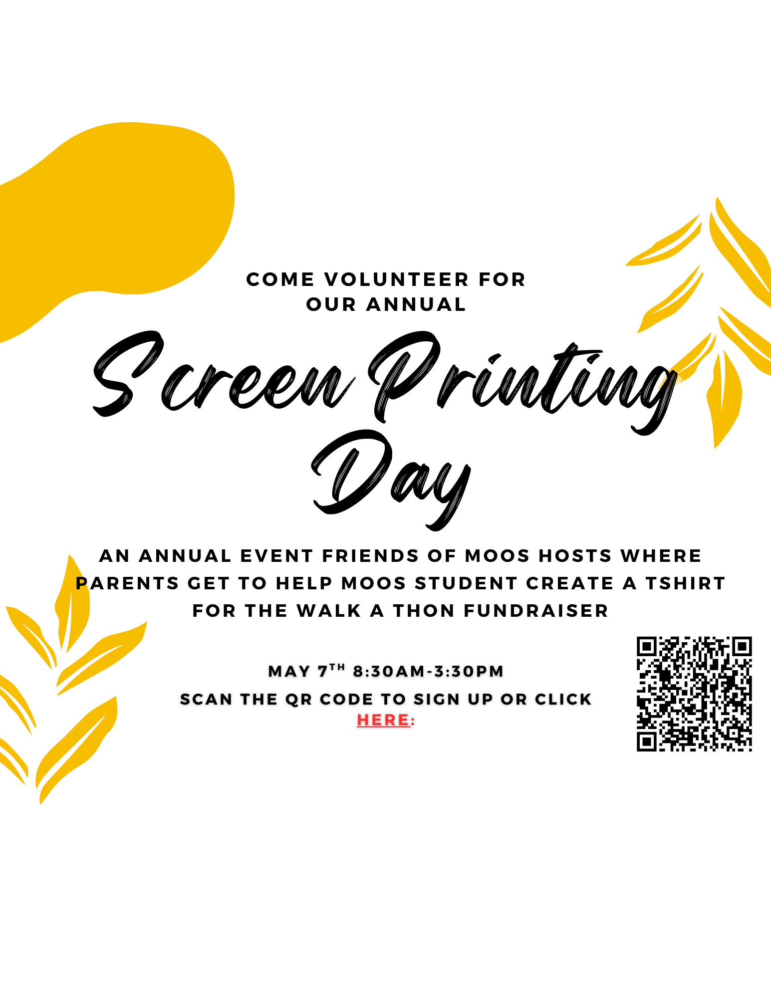 2025 Moos Walkathon SCREEN PRINTING DAY! | Friends Of Moos