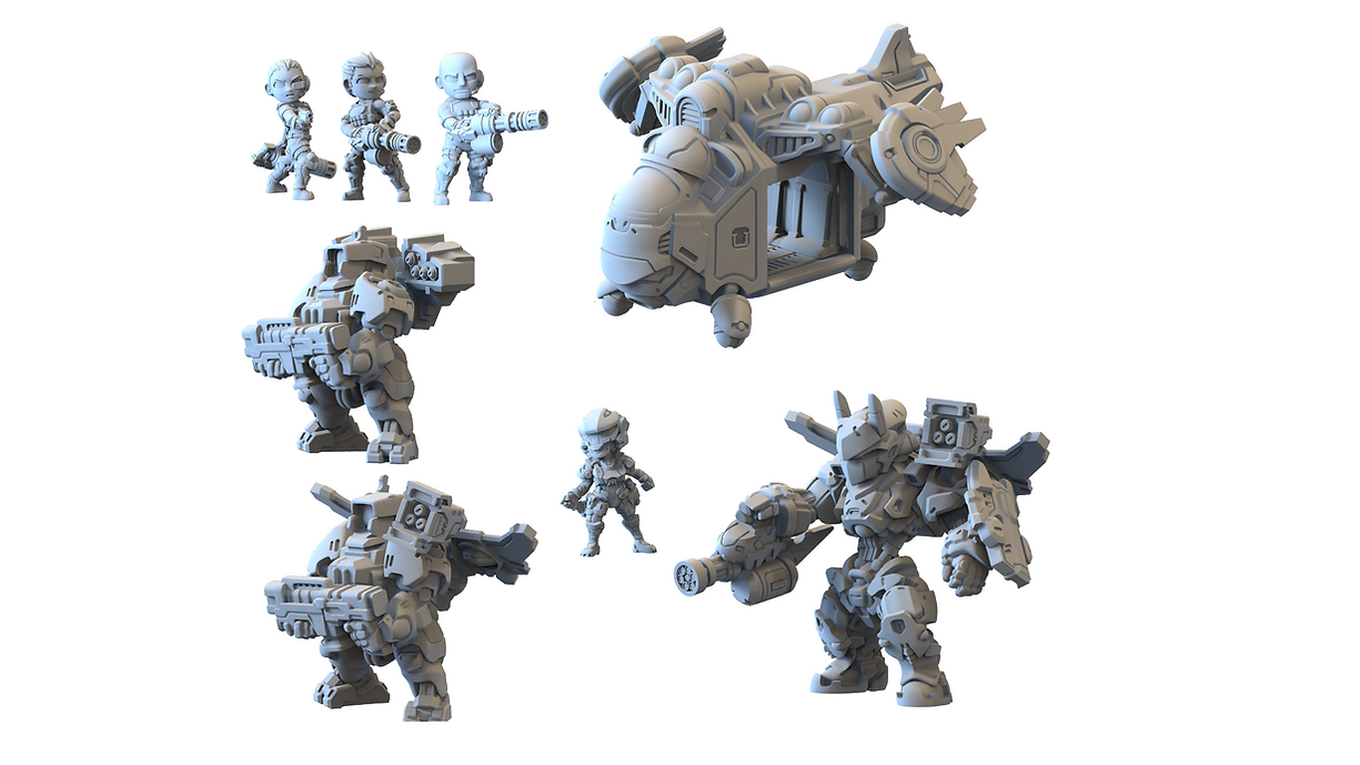 Paladin 'Gun-Blade' - Fireteam | Impetuous Order