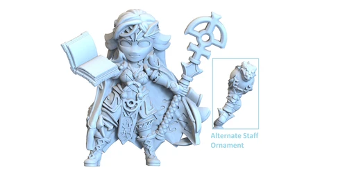 Project "Shining Heroes" Chibi Spellcaster/Healer | Impetuous Order