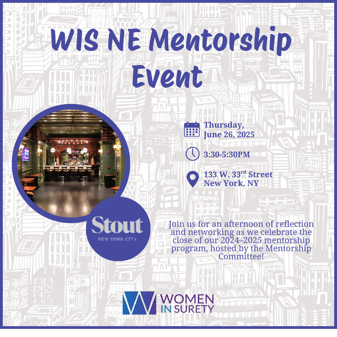WIS NE Mentorship Event | Women In Surety Northeast