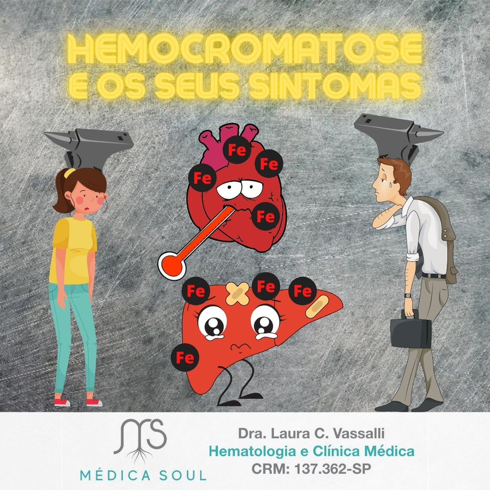 Hemocromatose (2) - Entendendo melhor os sintomas dessa patologia