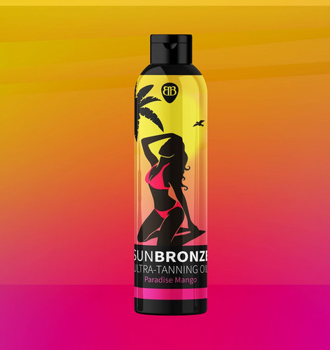 Promo SUN BRONZE Tanning Oil | bangberrycosmetics